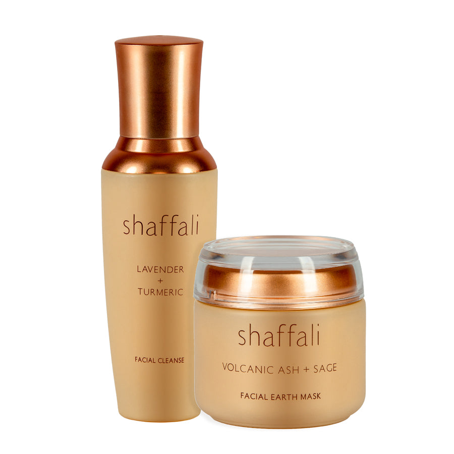 Clear Ritual Set: Cleanser + Mask – Shaffali